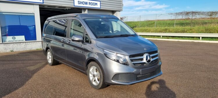 Van aménagé PÖSSL Campstar Mercedes Classe V 250 d Gris Sélénite ...